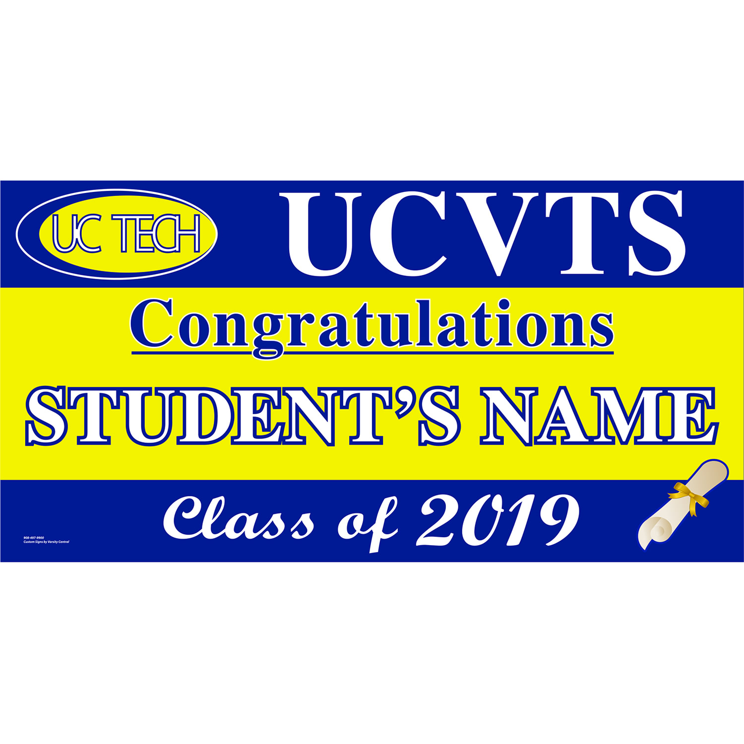 Union County Vocational-Technical High School Graduation 2019 Lawn Sign ...