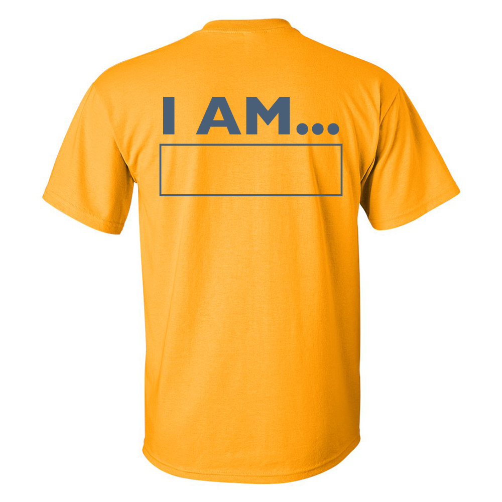 PS/MS 206 Yellow I am Short Sleeve Tee | VarsityCentralNJ.com