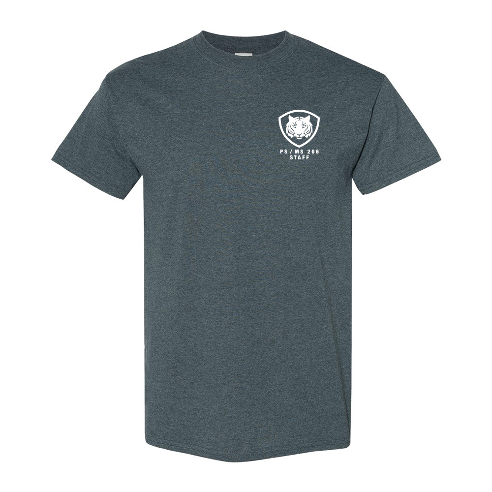PS/MS 206 Short Sleeve Tee – Dark Heather | VarsityCentralNJ.com